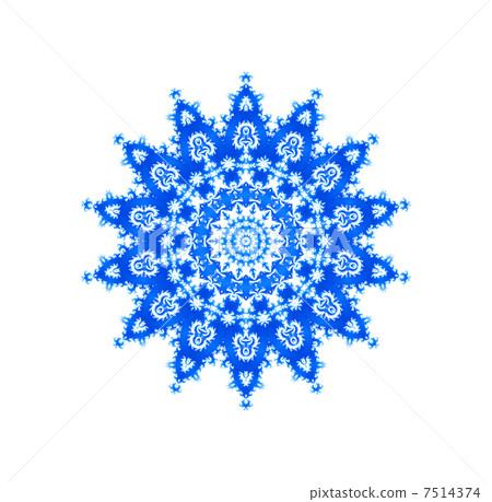 Abstract blue shape - Stock Illustration [7514374] - PIXTA