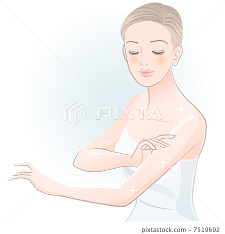 Body care women - Stock Illustration [7519692] - PIXTA