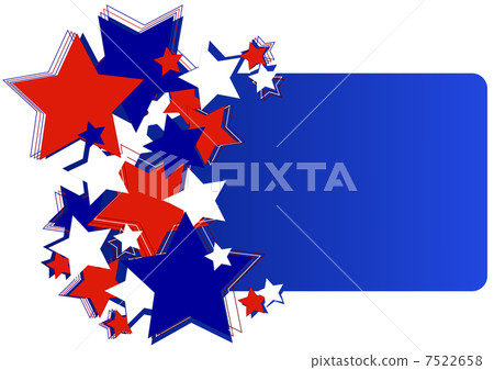 greeting card with stars - Stock Illustration [7522658] - PIXTA