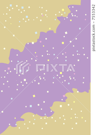 Japanese style sword splinter paper - Stock Illustration [7553342] - PIXTA