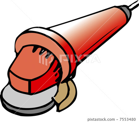 Disk grinder - Stock Illustration [7553480] - PIXTA