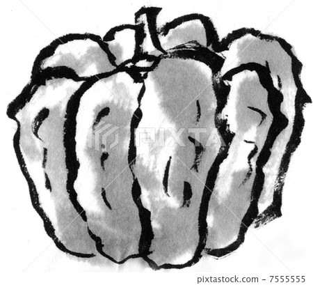 Pumpkin - Stock Illustration [7555555] - PIXTA