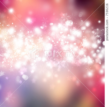 Beautiful bright snowflake pink background with... - Stock Illustration ...