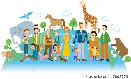 Animal protection - Stock Illustration [7608179] - PIXTA