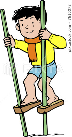 stilts - Stock Illustration [7616072] - PIXTA