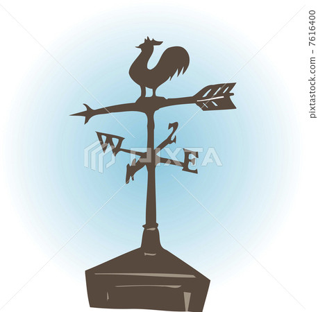 Weathercock - Stock Illustration [7616400] - PIXTA