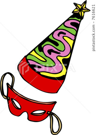 Triangle hat - Stock Illustration [7616621] - PIXTA