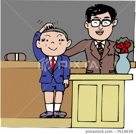 Transfer student introduction - Stock Illustration [7618639] - PIXTA