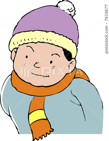 A cold face - Stock Illustration [7618677] - PIXTA