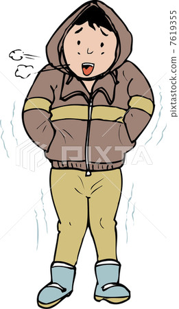 A cold face - Stock Illustration [7619355] - PIXTA