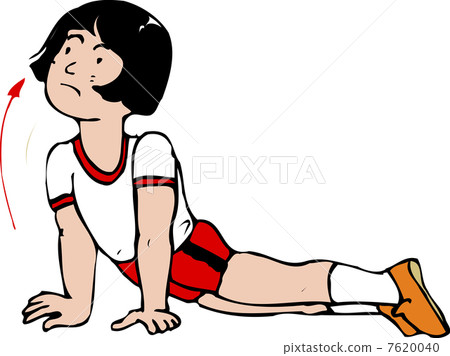 Upper body distortion - Stock Illustration [7620040] - PIXTA