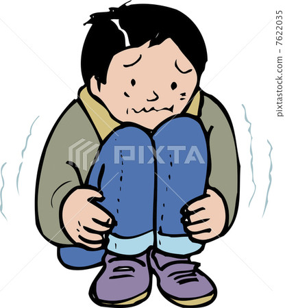 A cold face - Stock Illustration [7622035] - PIXTA