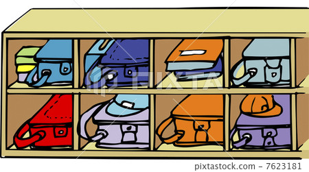 Storage rack - Stock Illustration [7623181] - PIXTA