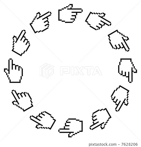 Pointer frame - Stock Illustration [7628206] - PIXTA