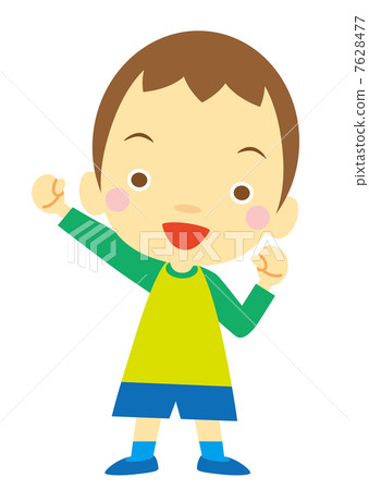 Genki Boys - Stock Illustration [7628477] - PIXTA