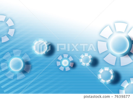 Cyber background material - Stock Illustration [7639877] - PIXTA