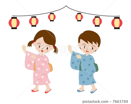 Bon dance - Stock Illustration [7663789] - PIXTA