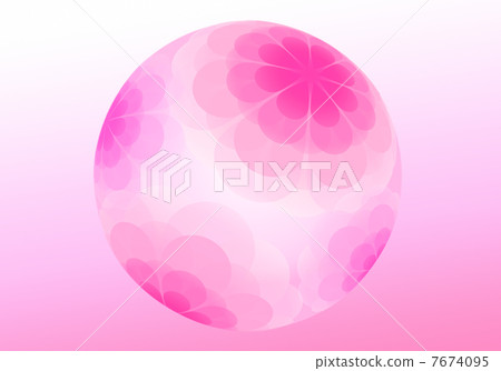 Flower ball - Stock Illustration [7674095] - PIXTA