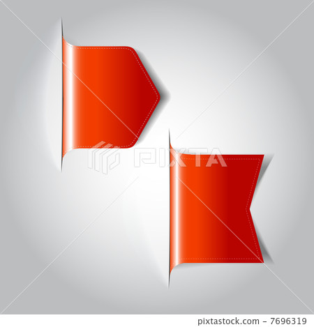 red arrow label for your (web) page - Stock Illustration [7696319] - PIXTA