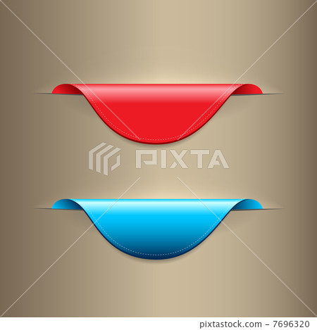 Set of labels for your (web) pages - Stock Illustration [7696320] - PIXTA