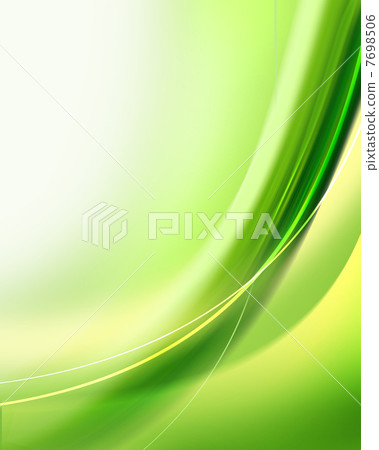 Eco Ecology Frame Eco Frame Curved Pattern... - Stock Illustration ...