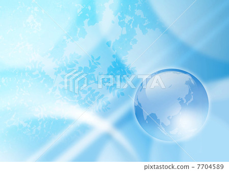 Light blue earth background - Stock Illustration [7704589] - PIXTA