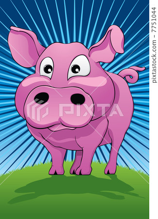 Peggy the Pig - Stock Illustration [7751044] - PIXTA