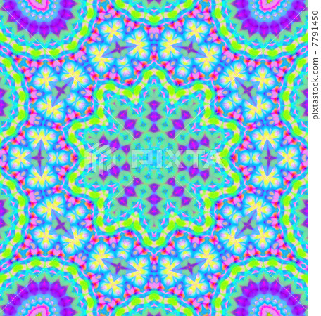 Bright background with abstract pattern - Stock Illustration [7791450 ...