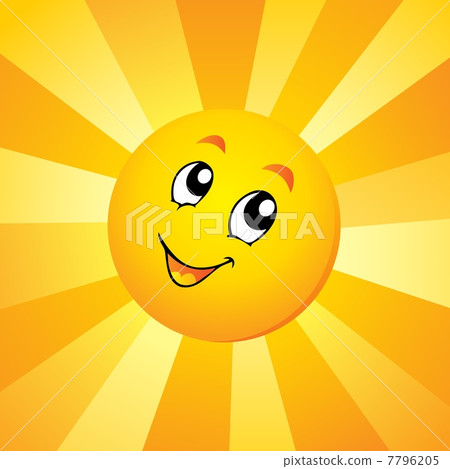 Sun theme image 7 - Stock Illustration [7796205] - PIXTA