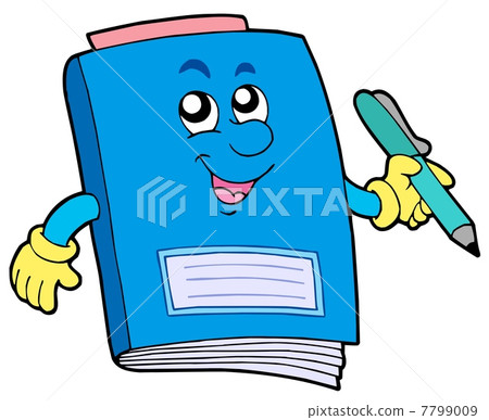 Cartoon exercise book - Stock Illustration [7799009] - PIXTA