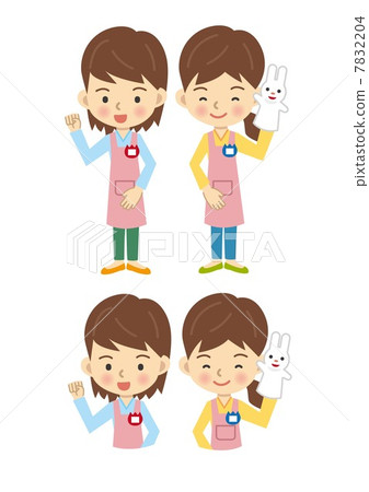Childminder - Stock Illustration [7832204] - PIXTA