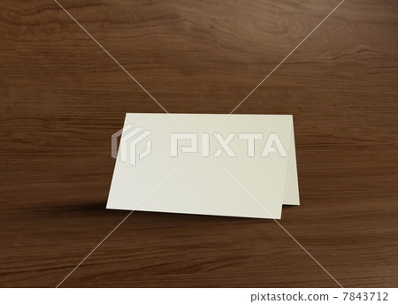 This name stand presentation wood 2 - Stock Illustration [7843712] - PIXTA