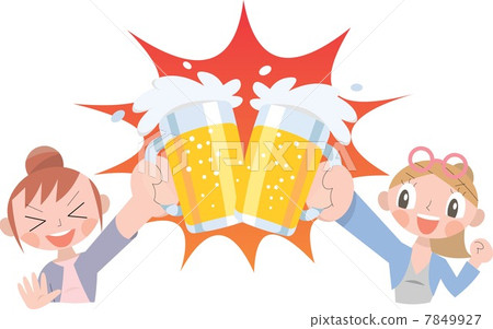 cheers! - Stock Illustration [7849927] - PIXTA