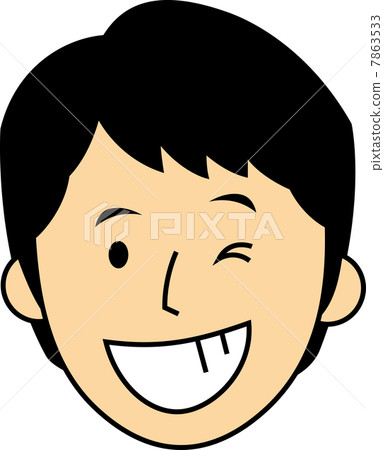 Face of teens female junior high school... - Stock Illustration ...