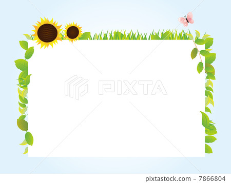 frame, ecological, eco - Stock Illustration [7866804] - PIXTA