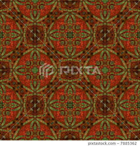 art eastern national traditional pattern - Stock Illustration [7885362 ...