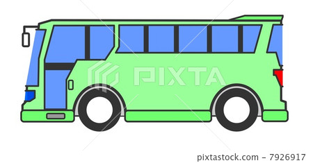 Simple bus - Stock Illustration [7926917] - PIXTA