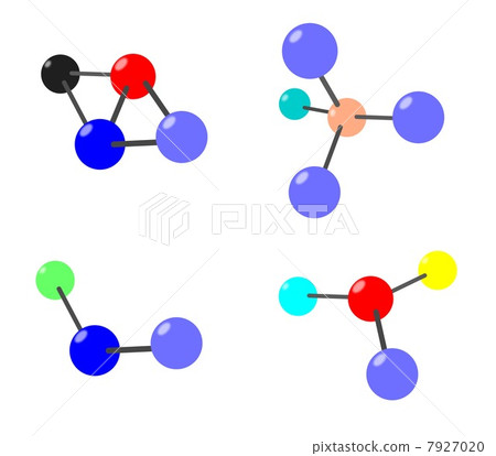 Molecular arrangement - Stock Illustration [7927020] - PIXTA