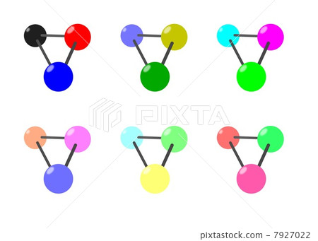 Molecular arrangement - Stock Illustration [7927022] - PIXTA
