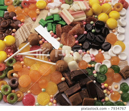Assortment of sweets-照片素材（圖片） [7934767] - PIXTA圖庫