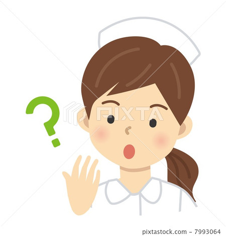 Question nurse - Stock Illustration [7993064] - PIXTA