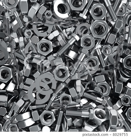 Fasteners background - Stock Illustration [8029755] - PIXTA