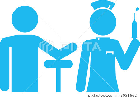 Pictogram of blood sampling - Stock Illustration [8051662] - PIXTA