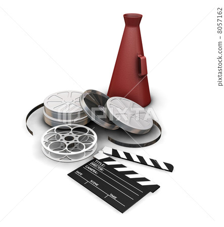 Movie items - Stock Illustration [8057162] - PIXTA