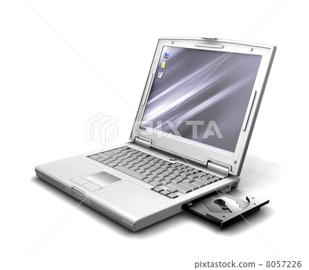 Laptop - Stock Illustration [8057226] - PIXTA