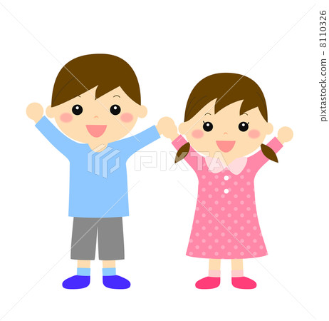Child to Banzai - Stock Illustration [8110326] - PIXTA