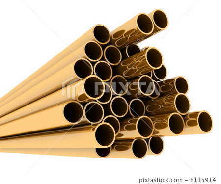 Metal tube - Stock Illustration [8115914] - PIXTA