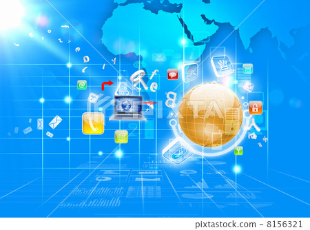 Media background - Stock Illustration [8156321] - PIXTA