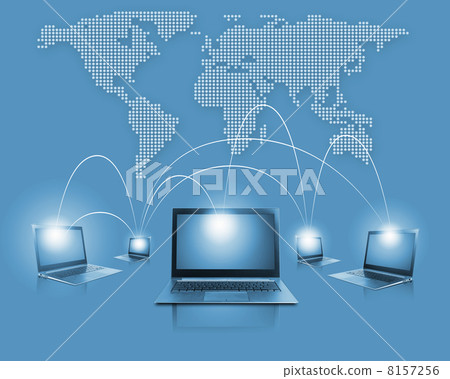 Network concept - Stock Illustration [8157256] - PIXTA