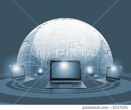 Network concept - Stock Illustration [8157291] - PIXTA